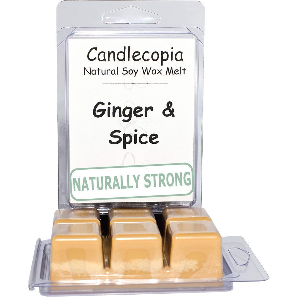 Ginger and Spice Wax Melts by Candlecopia®, 2 Pack